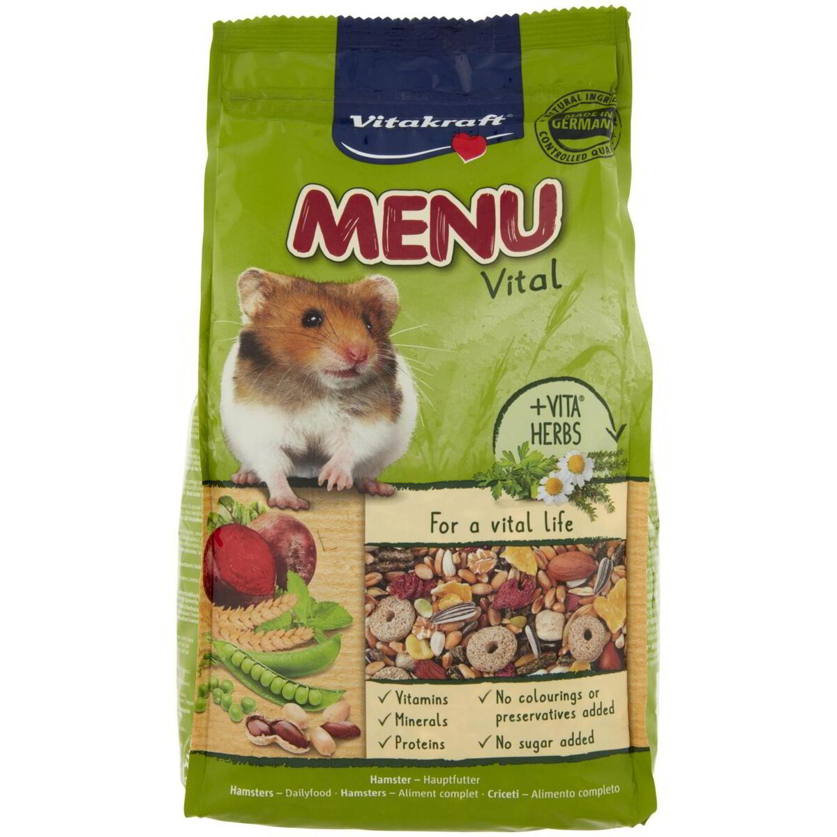 Vitakraft Menu Vital Criceti - Alimento completo 1 kg Vitakraft Peso ...