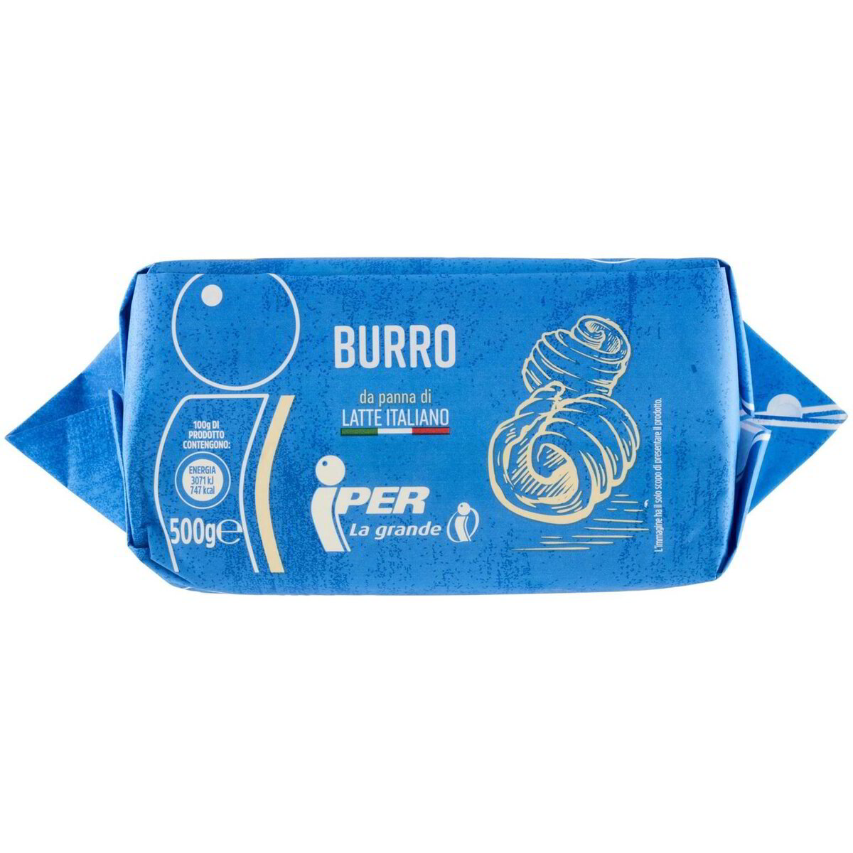Iper Burro da panna di Latte Italiano 500 g Iper | IperDrive