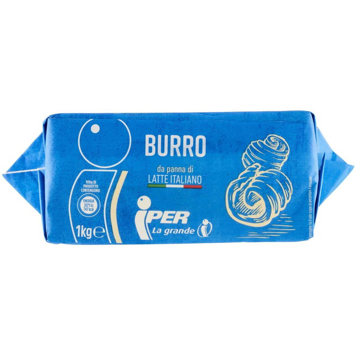 Iper Burro da panna di Latte Italiano 1 kg Iper | IperDrive