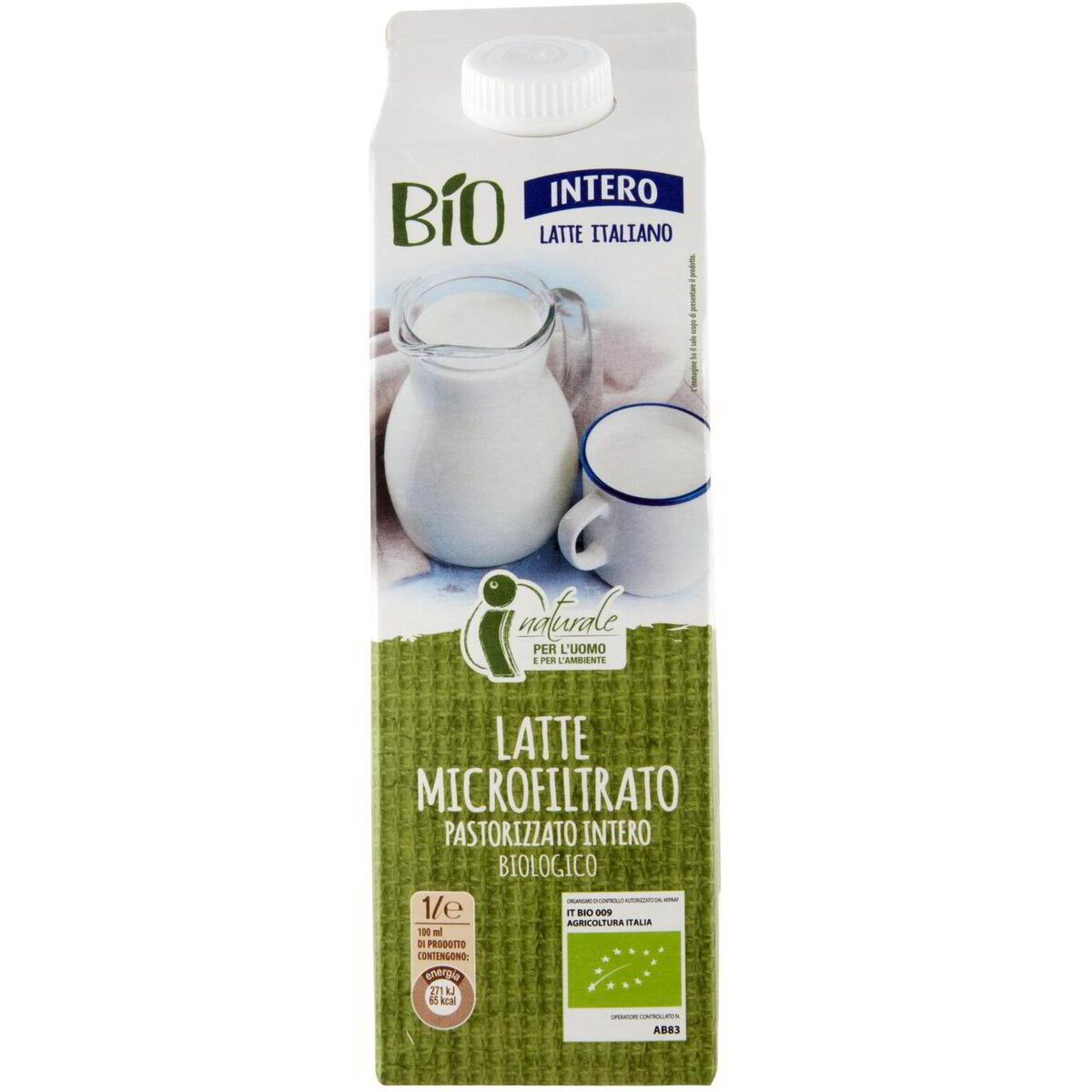iNaturale Bio Latte Microfiltrato Pastorizzato Intero Biologico 1 l ...