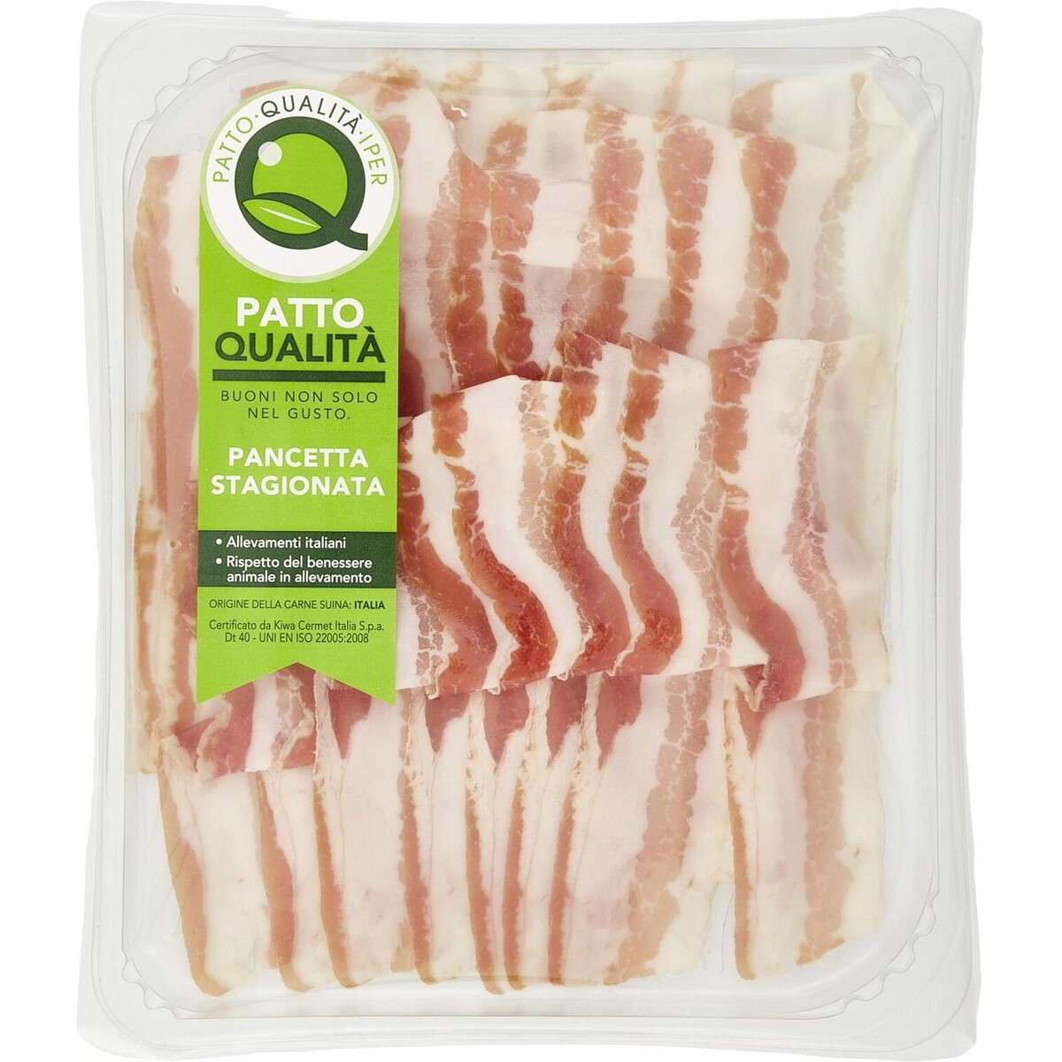 Patto Qualità Iper Pancetta Stagionata 90 g Patto Qualità Iper | IperDrive
