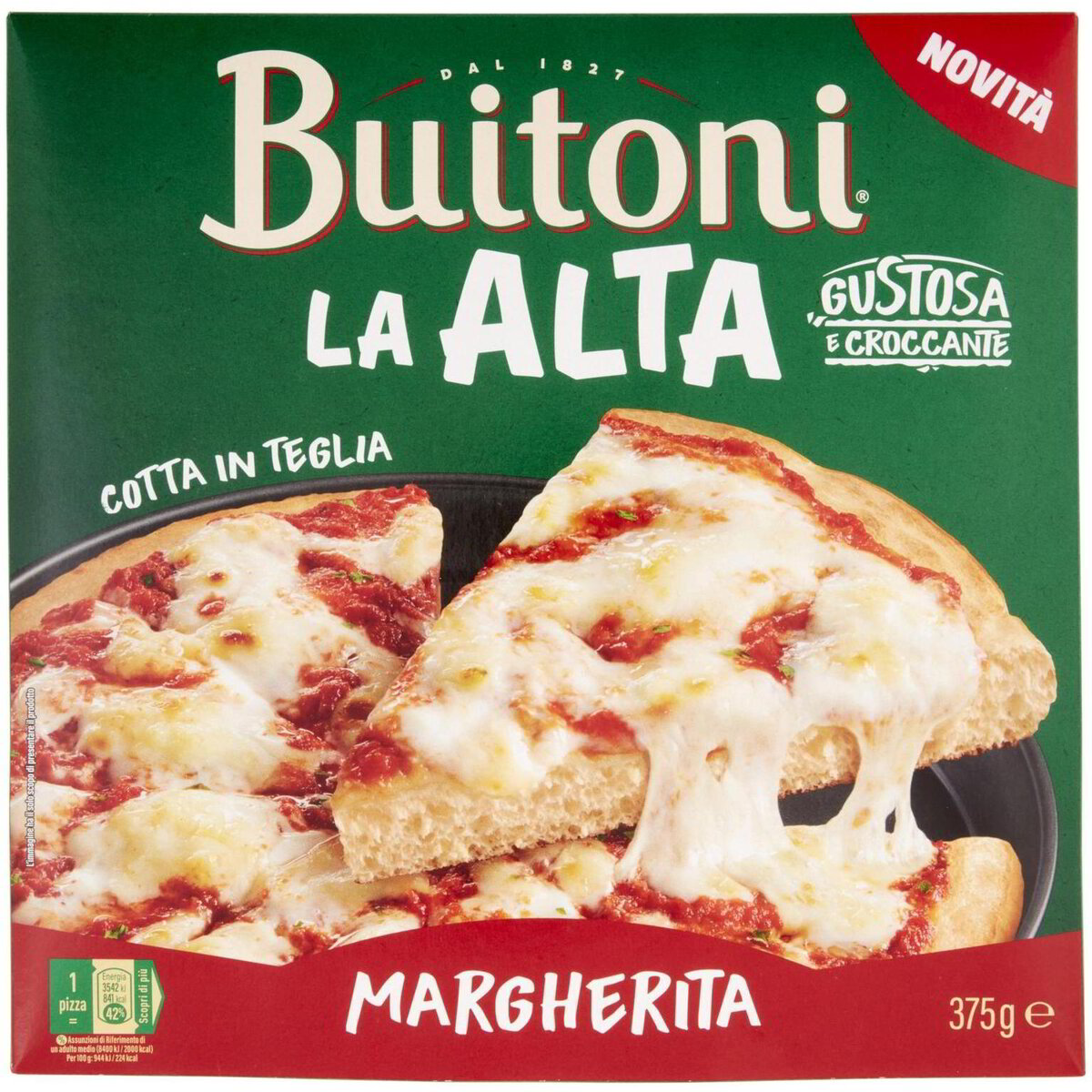 BUITONI La Alta Pizza margherita surgelata 375g BUITONI | IperDrive