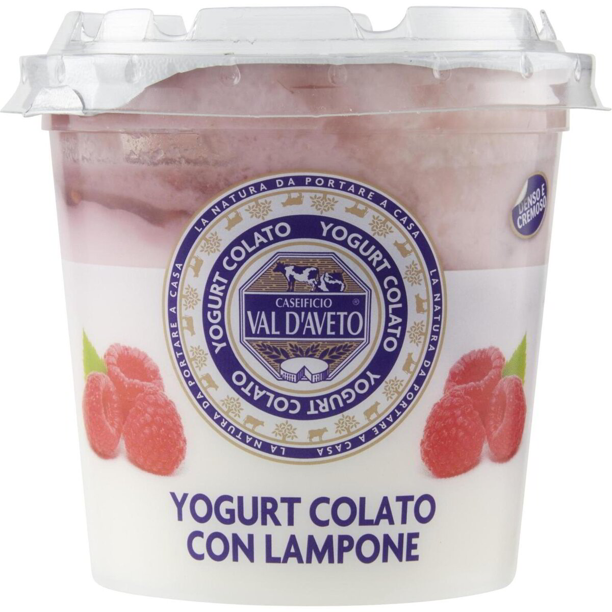 Caseificio Val d'Aveto Yogurt Colato con Lampone 150 g Caseificio Val d ...