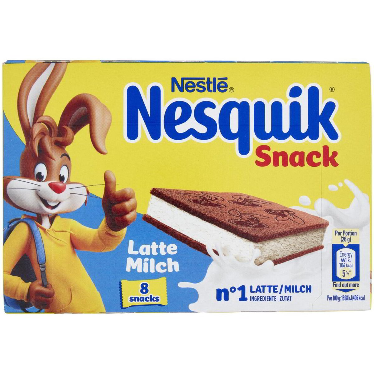 NESQUIK Snack Latte 8 x 26 g NESQUIK | IperDrive