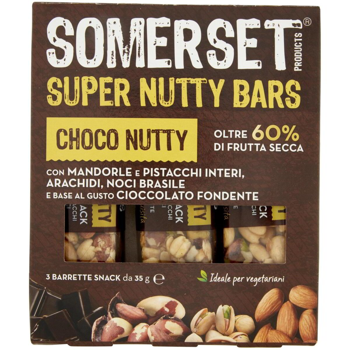 Somerset Super Nutty Bars Choco Nutty Barrette Snack 3 x 35 g Somerset ...
