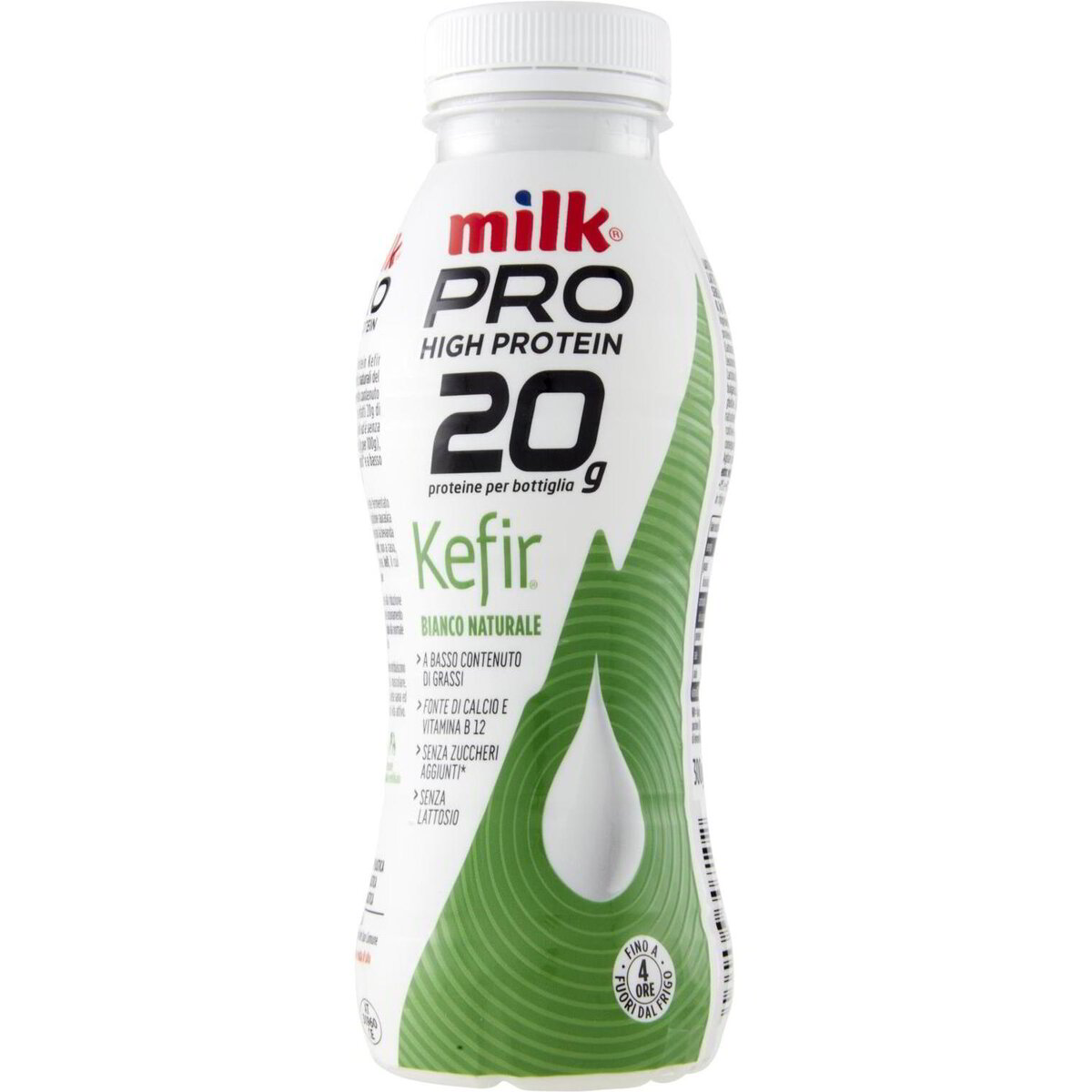 Milk Pro High Protein 20g Kefir Bianco Naturale 300 g milk | IperDrive