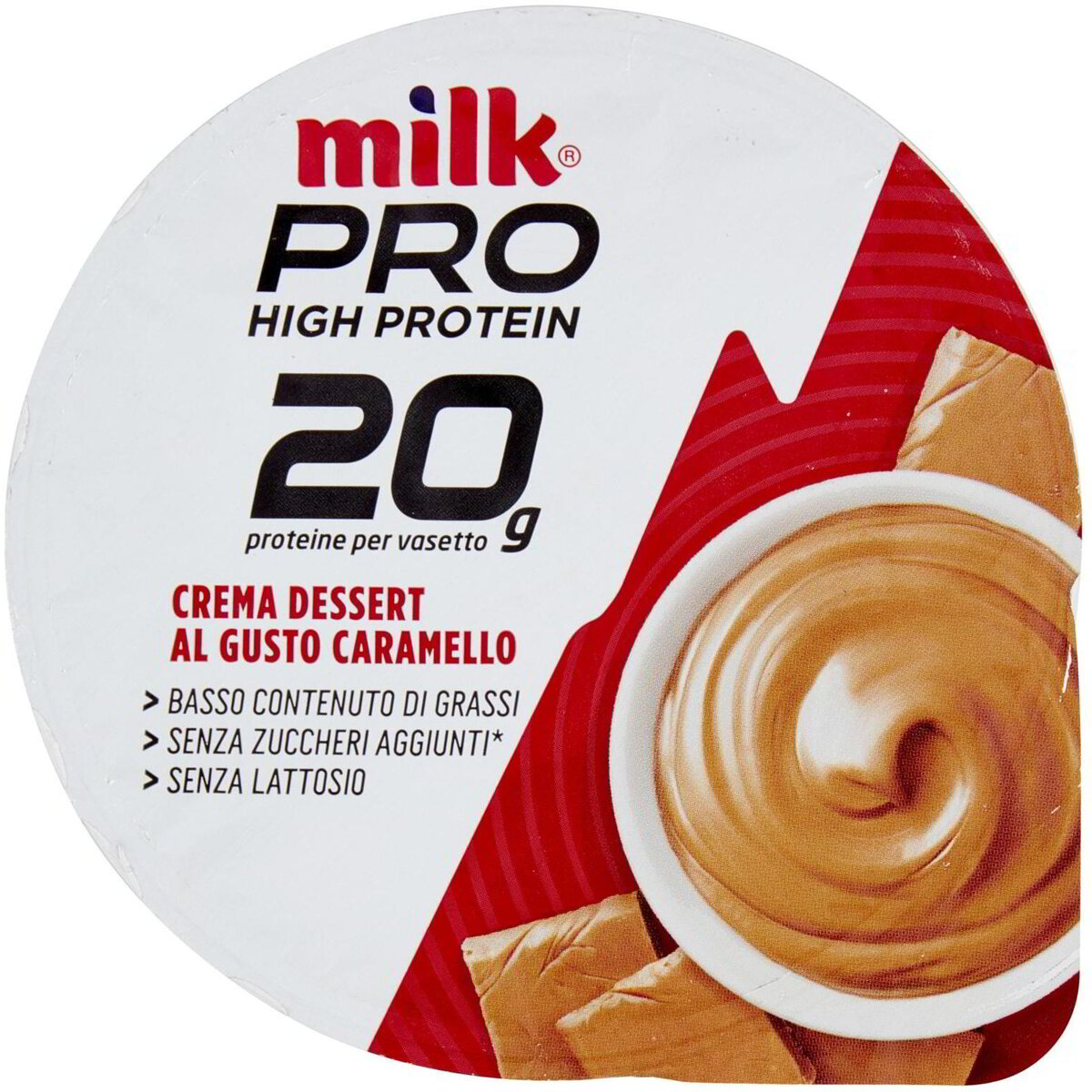 Milk Pro High Protein 20g Crema Dessert al Gusto Caramello 200 g milk ...