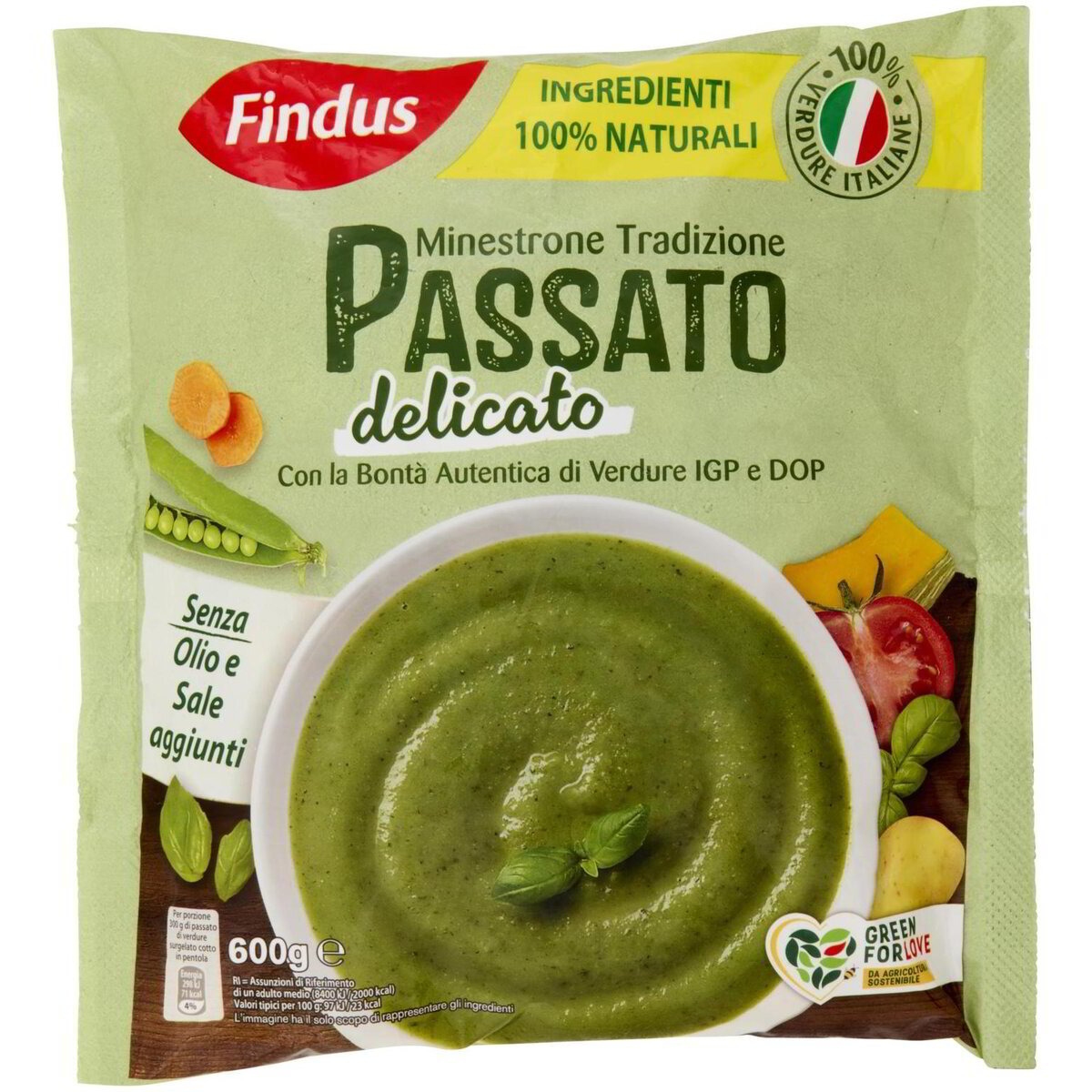 Findus Minestrone Tradizione Passato Delicato - con Verdure IGP e DOP ...