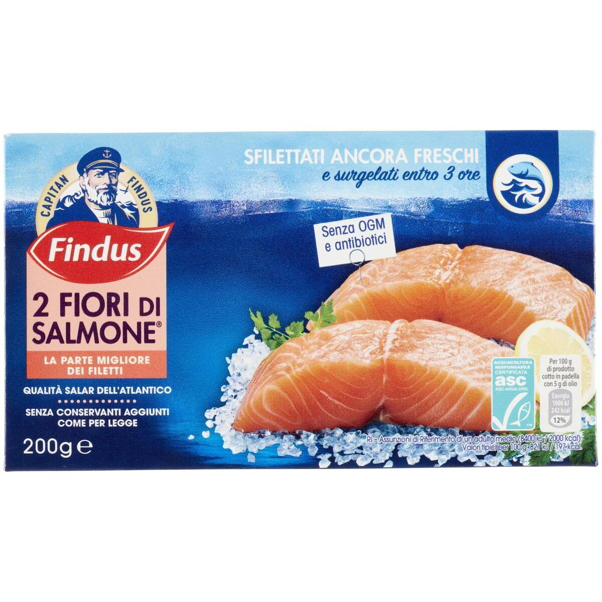 Capitan Findus 2 Fiori di Salmone 200 g Capitan Findus | IperDrive