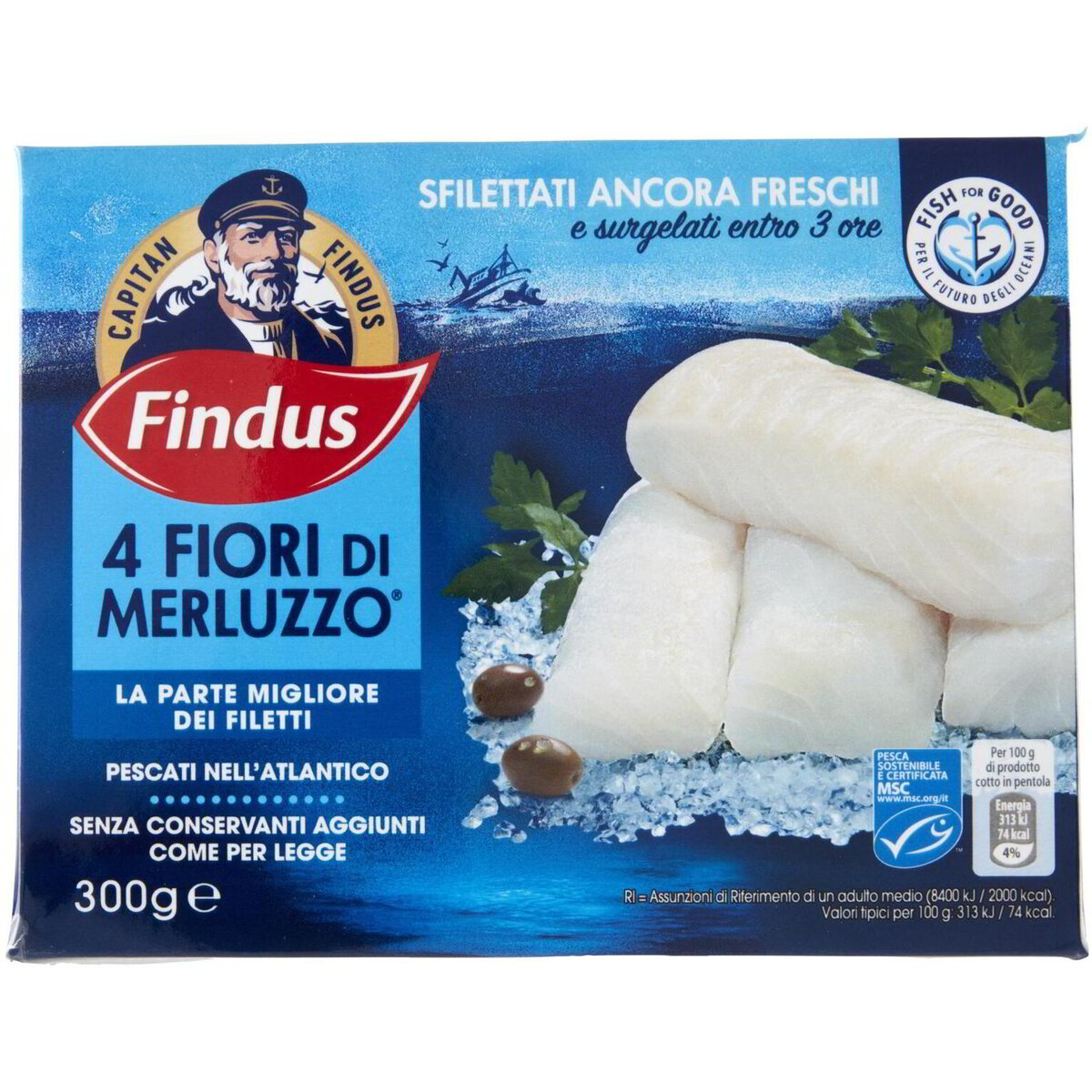 Capitan Findus 4 Fiori di Merluzzo 300 g Capitan Findus | IperDrive
