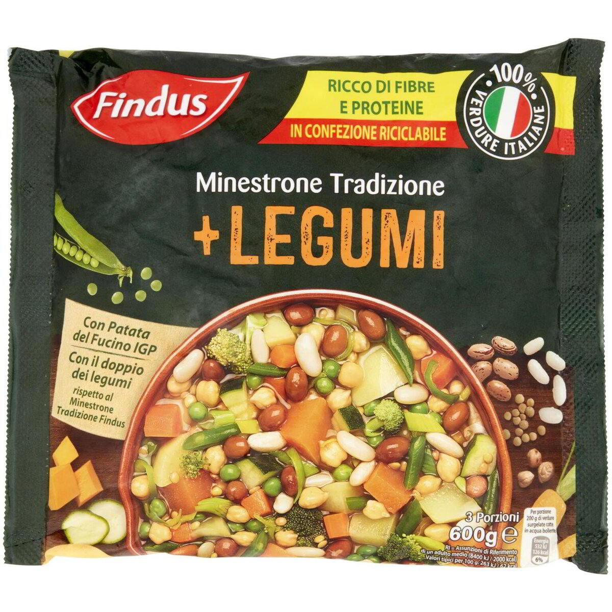 Findus Minestrone Tradizione + Legumi 600 g Findus | IperDrive
