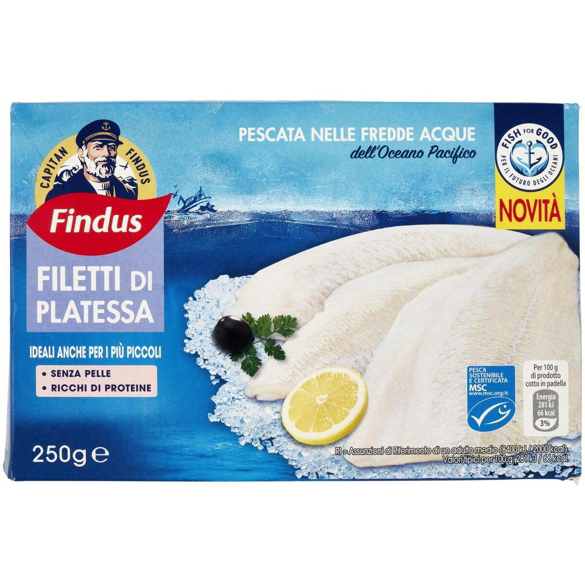 Capitan Findus Filetti di Platessa 250 g. Capitan Findus | IperDrive