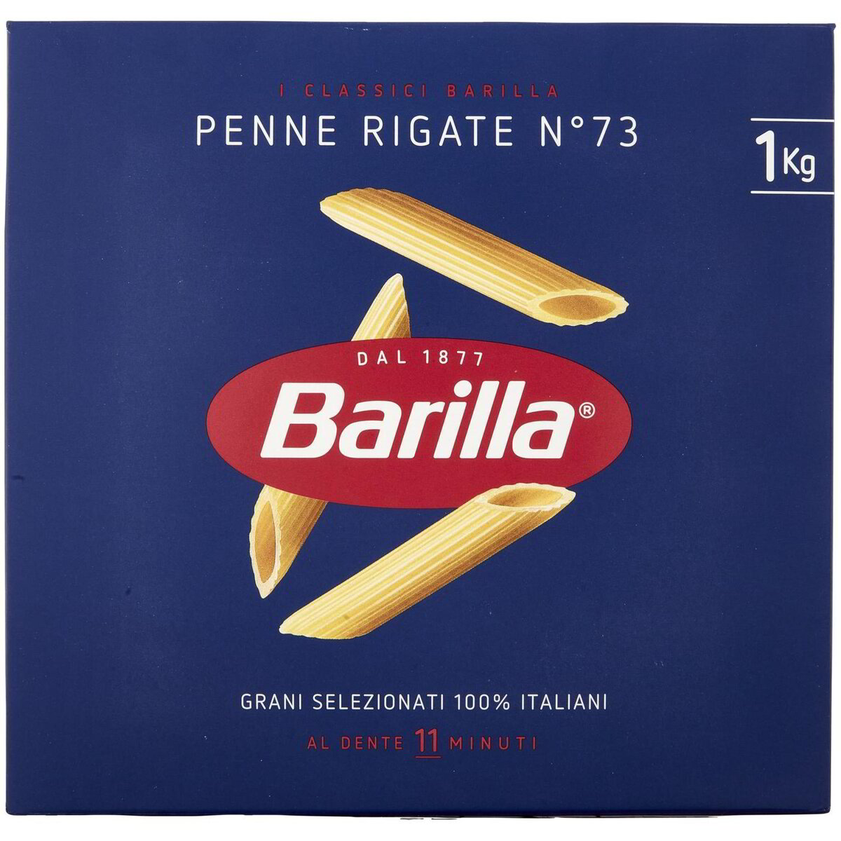 Barilla Pasta Penne Rigate n.73 100% Grano Italiano 1Kg Barilla | IperDrive