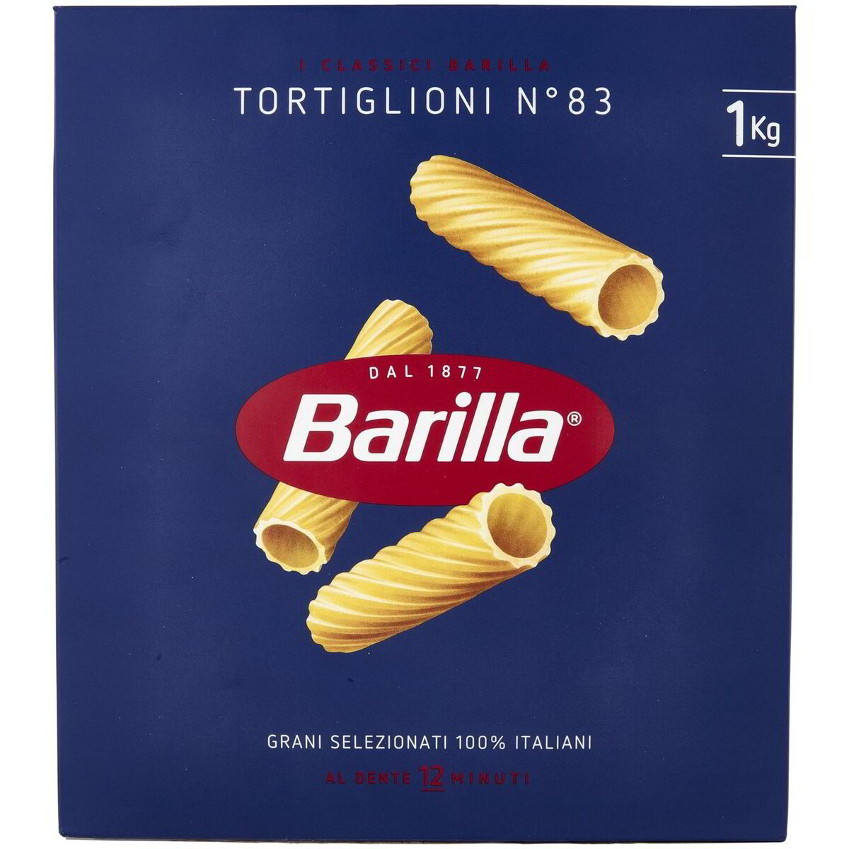 Barilla Pasta Tortiglioni n.83 100% Grano Italiano 1Kg Barilla | IperDrive