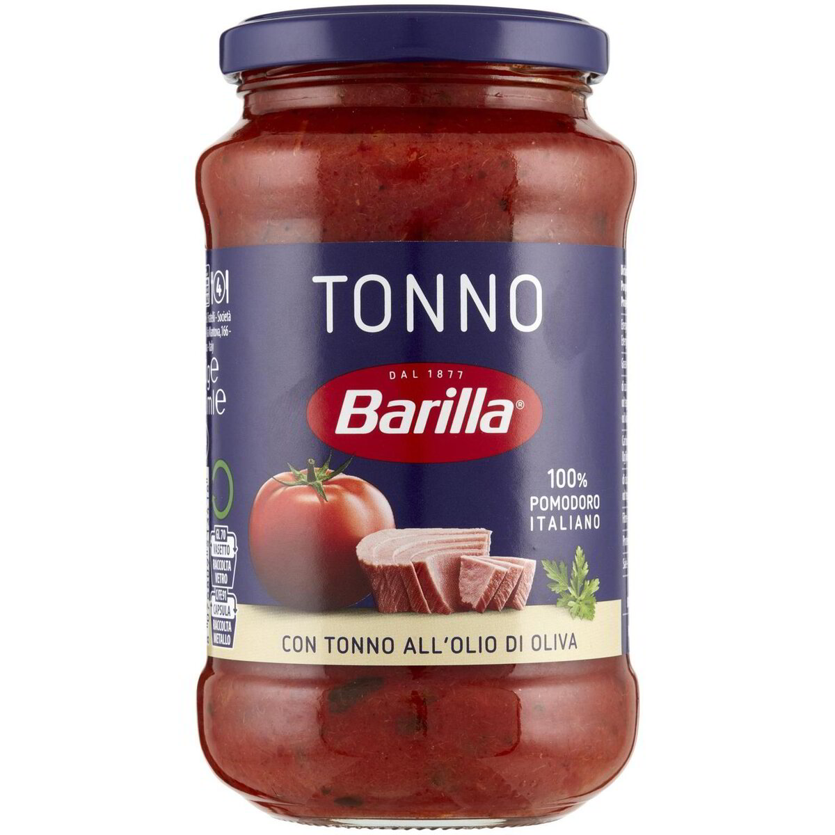 Barilla Sugo Tonno 100% Pomodoro Italiano Condimento per Pasta 400g ...