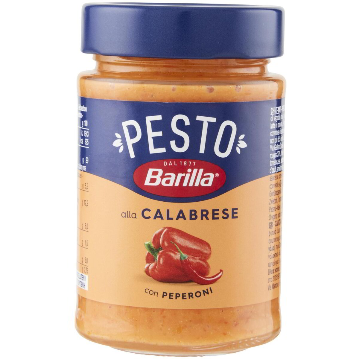 Barilla Pesto Calabrese Peperoni e Peperoncini Condimento e Sugo per ...