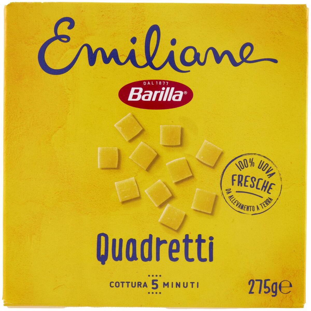 Barilla Emiliane Quadretti Pasta all'Uovo 275g Barilla | IperDrive