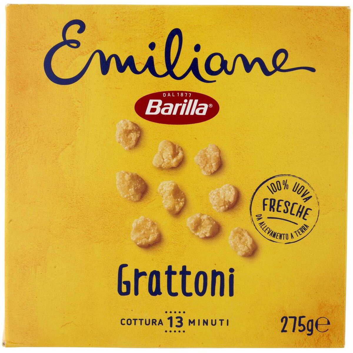 Barilla Emiliane Grattoni Pasta all'Uovo 275g Barilla | IperDrive