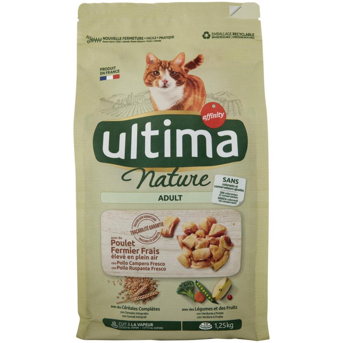 ultima Cat Nature Adult con Pollo Ruspante Fresco 1,25 kg ultima ...