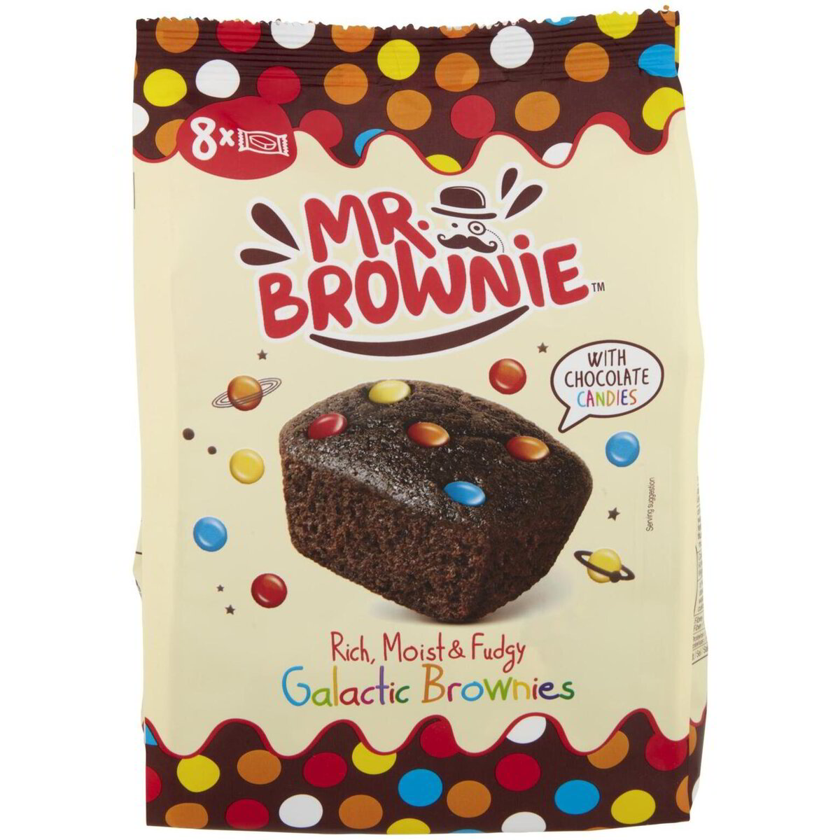 Mr. Brownie Galactic Brownies 200 g Mr. Brownie Peso Netto: 200g - iper ...