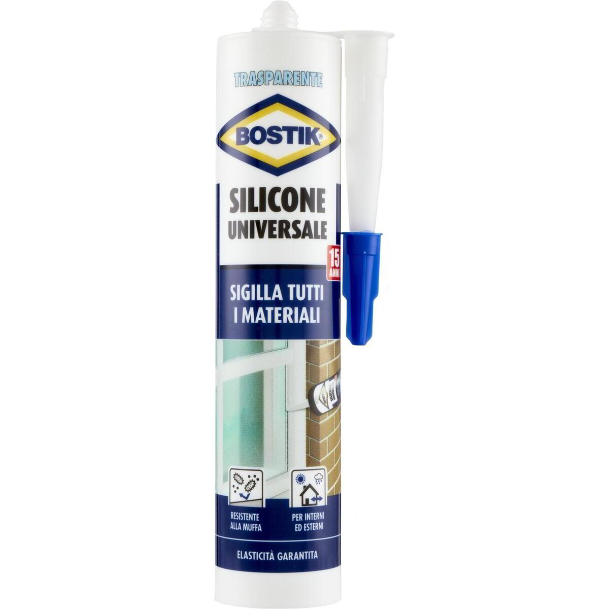 Bostik Silicone Universale Trasparente 280 ml Bostik | IperDrive