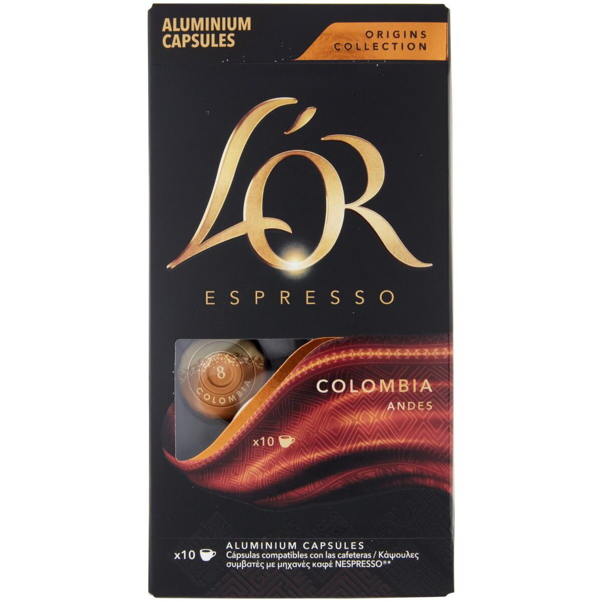L'Or Espresso Origins Collections Colombia- 10 Capsule Caffè Comp ...
