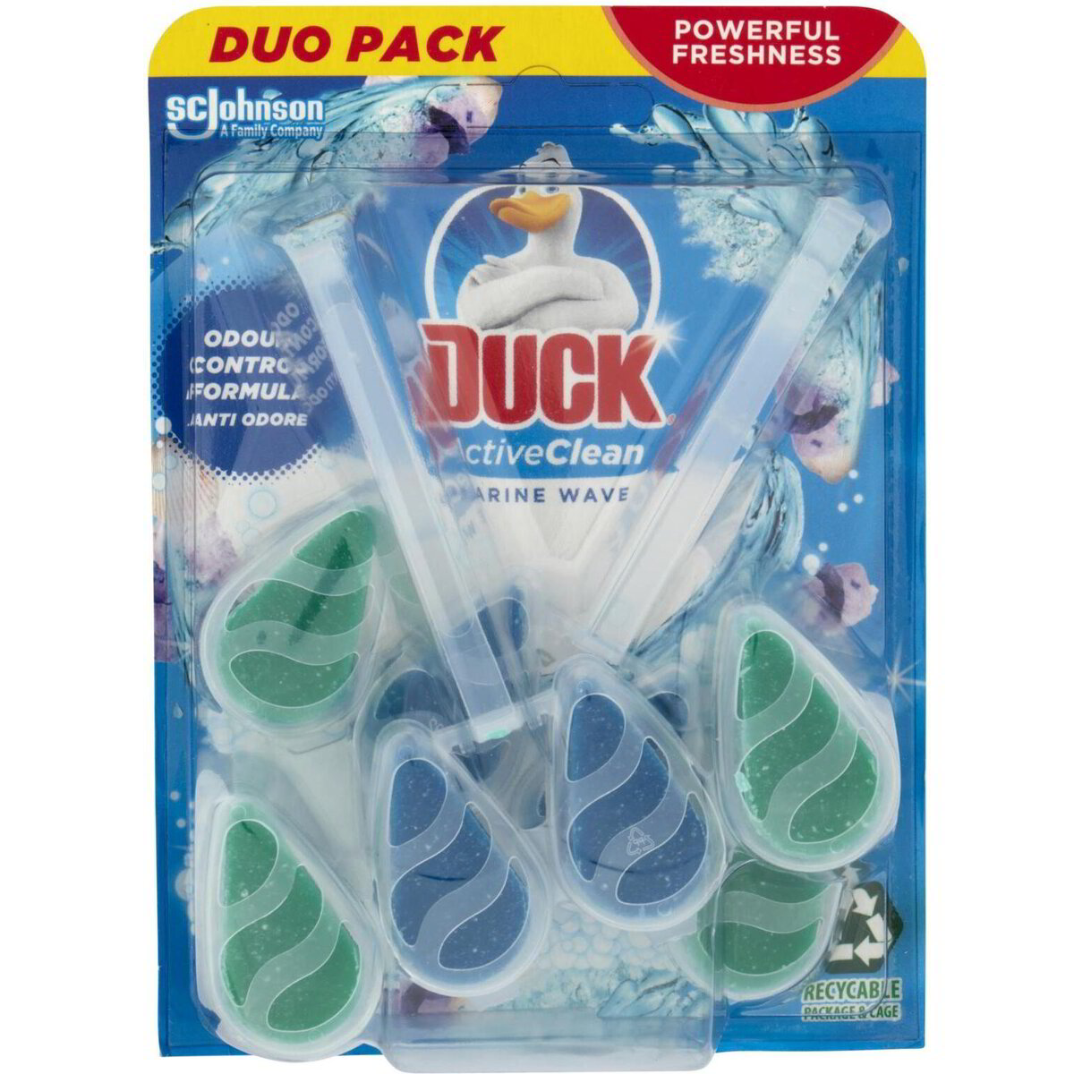 Duck Active Clean Duopacco, fragranza Marine 2x38,6gr Duck - iper Shop