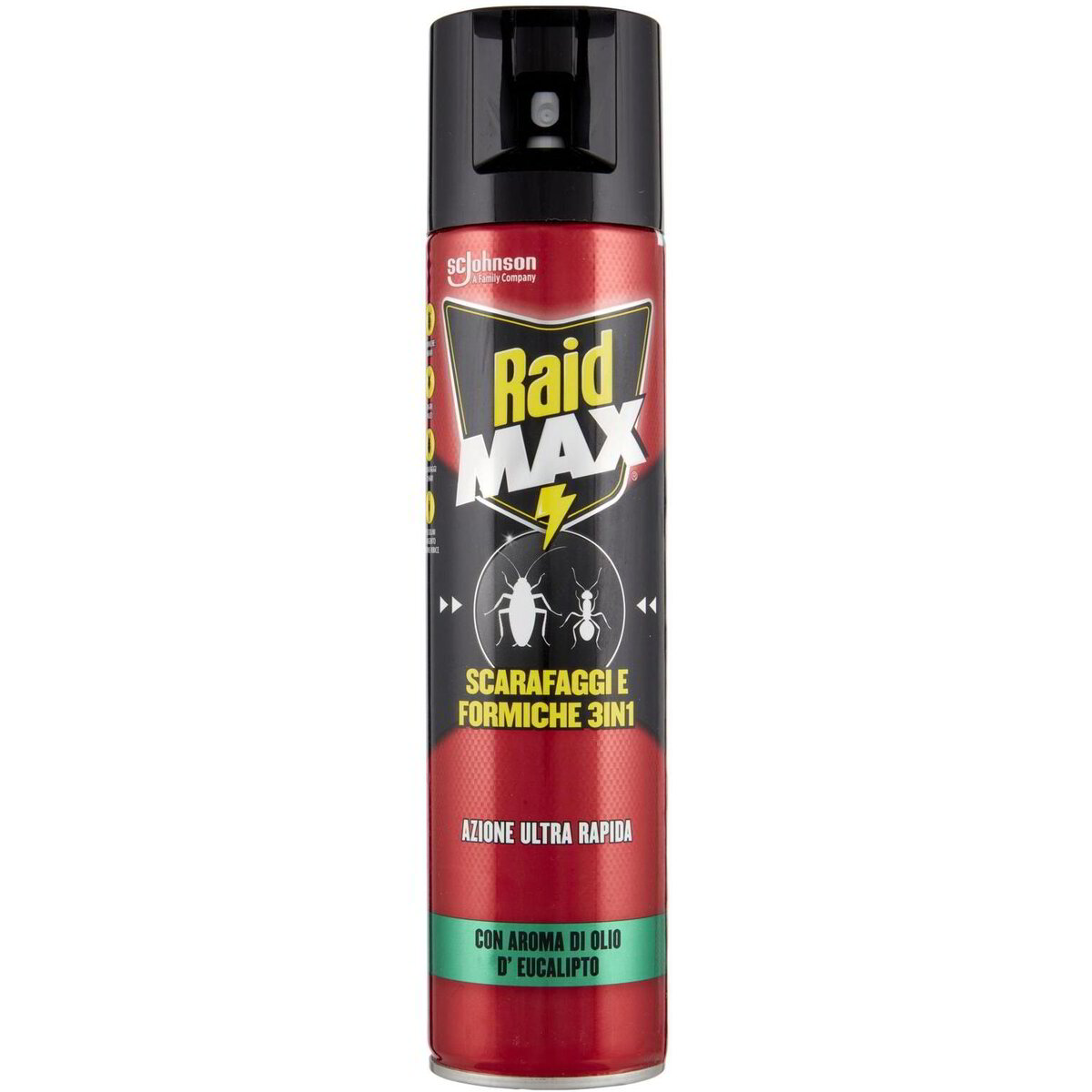 Raid Aerosol Max Scarafaggi e Formiche 3 in 1, Spray Insetticida ...