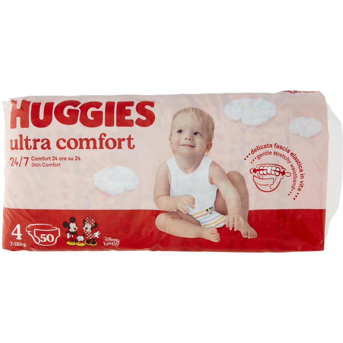 Huggies ultra comfort Pannolini 4 7-18 Kg 50 pz Huggies | IperDrive
