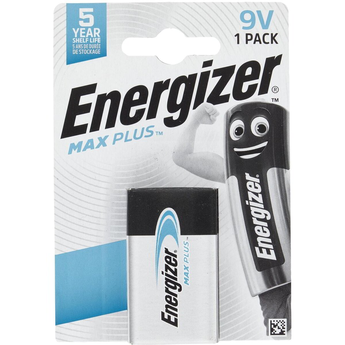 Energizer Max Plus Alkaline 9V 1 pz Energizer - iper Shop