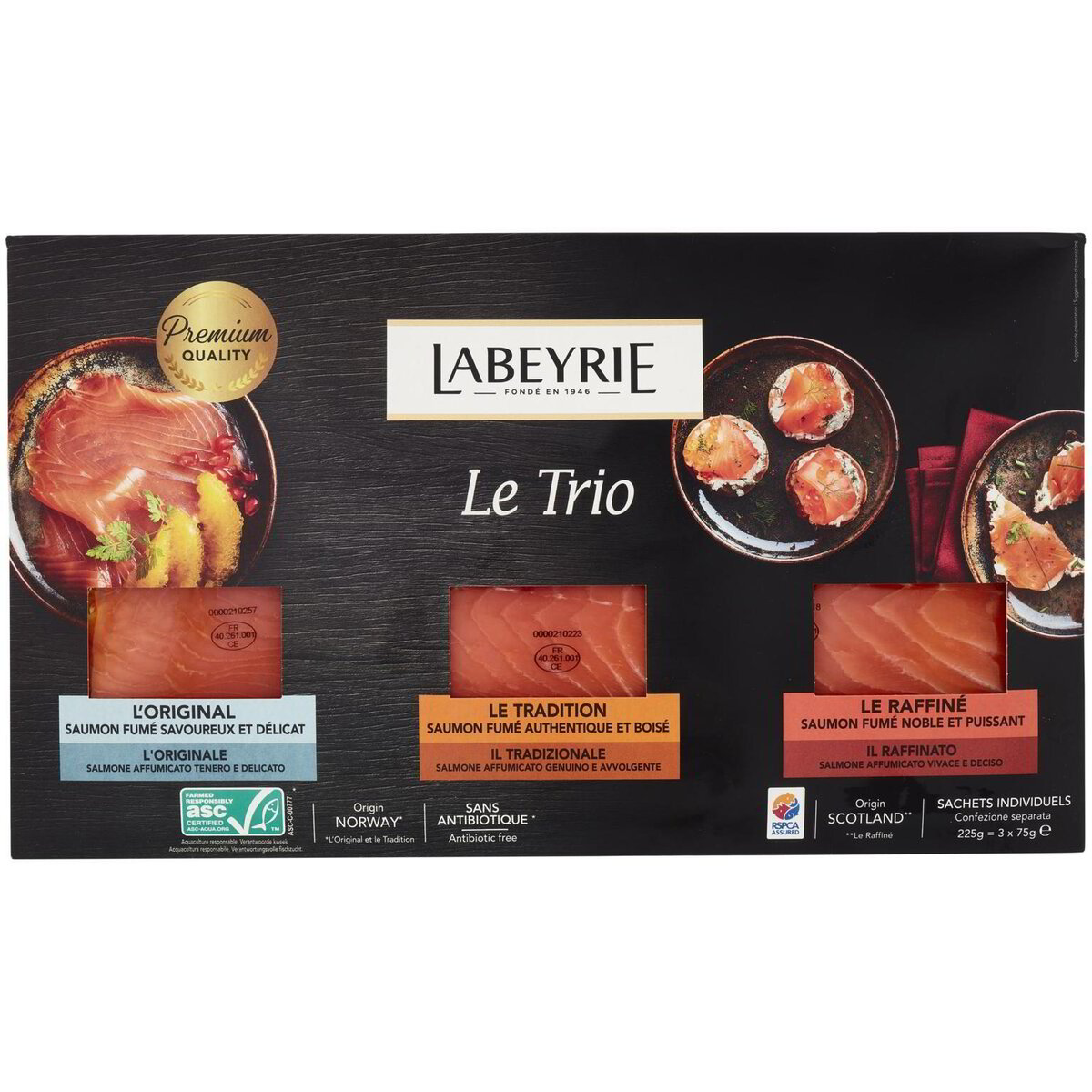 Labeyrie Trio Degustazione con l'Originale - il Tradizione - il ...