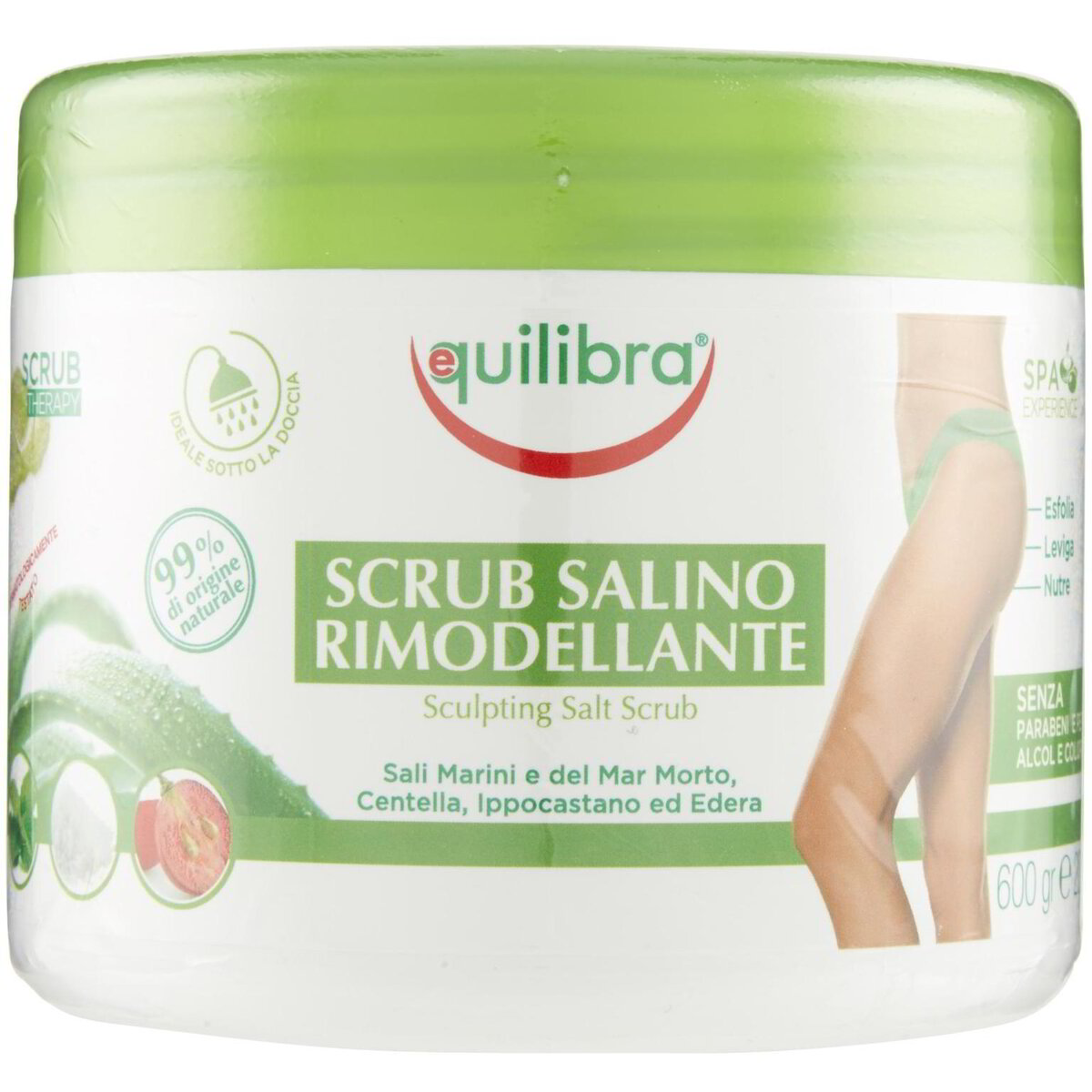 equilibra Scrub Salino Rimodellante 600 gr equilibra | IperDrive