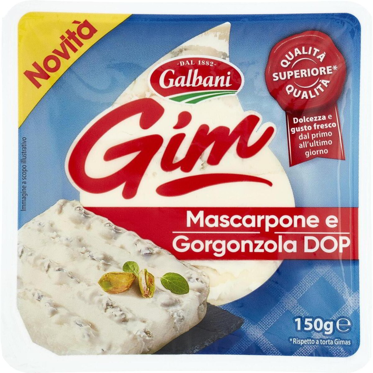 Galbani Gim Mascarpone e Gorgonzola DOP 150 g Galbani | IperDrive