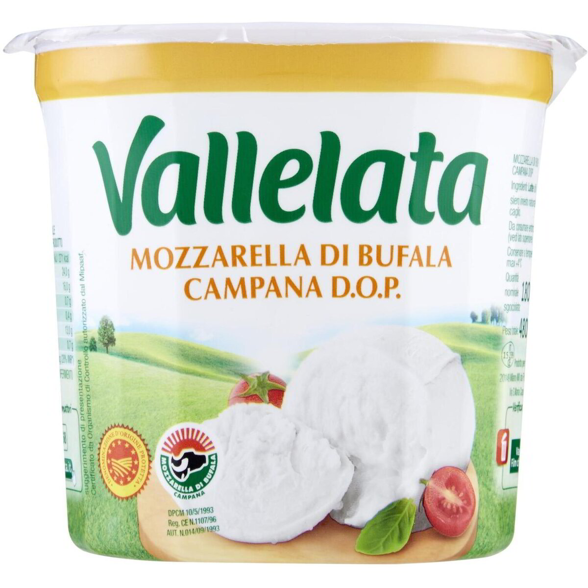 Vallelata Mozzarella di Bufala Campana D.O.P. 180 g Vallelata | IperDrive