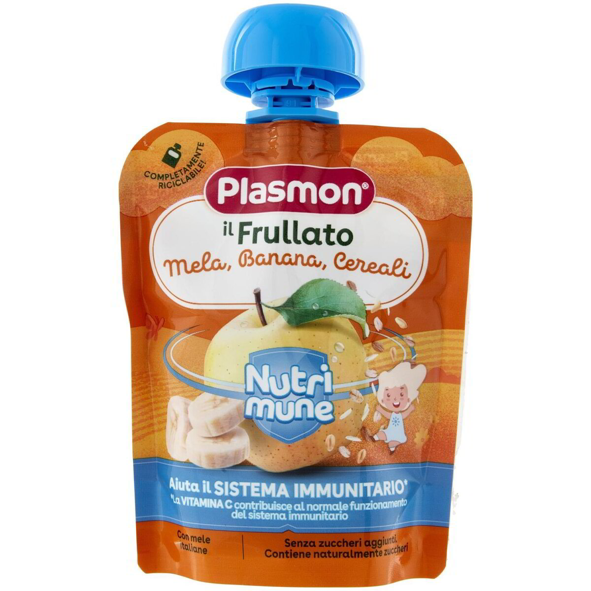 Plasmon il Frullato Nutri mune Mela, Banana, Cereali 85 g Plasmon ...