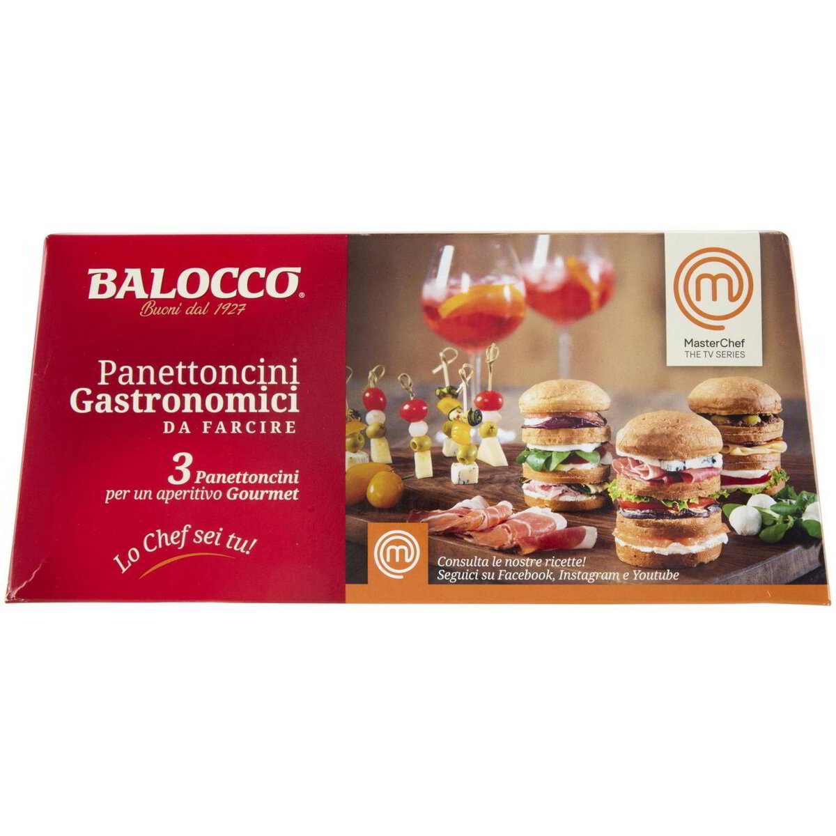 Balocco Panettoncini Gastronomici da Farcire Masterchef 3 x 80 g ...