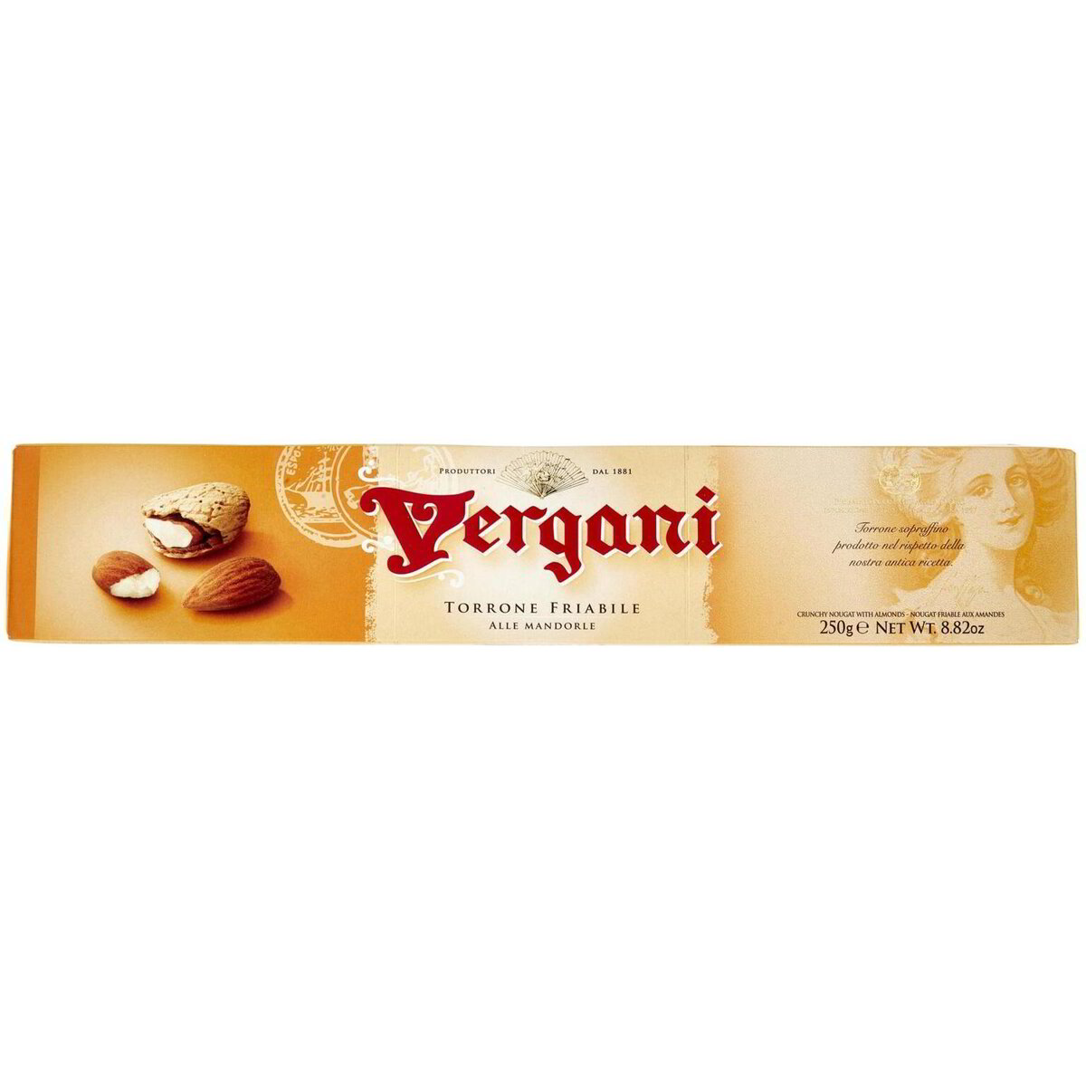 Vergani Torrone Friabile alle Mandorle 250 g Vergani | IperDrive