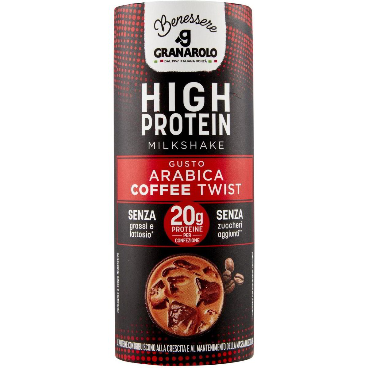 Granarolo Benessere High Protein Milkshake Gusto Arabica Coffee Twist ...