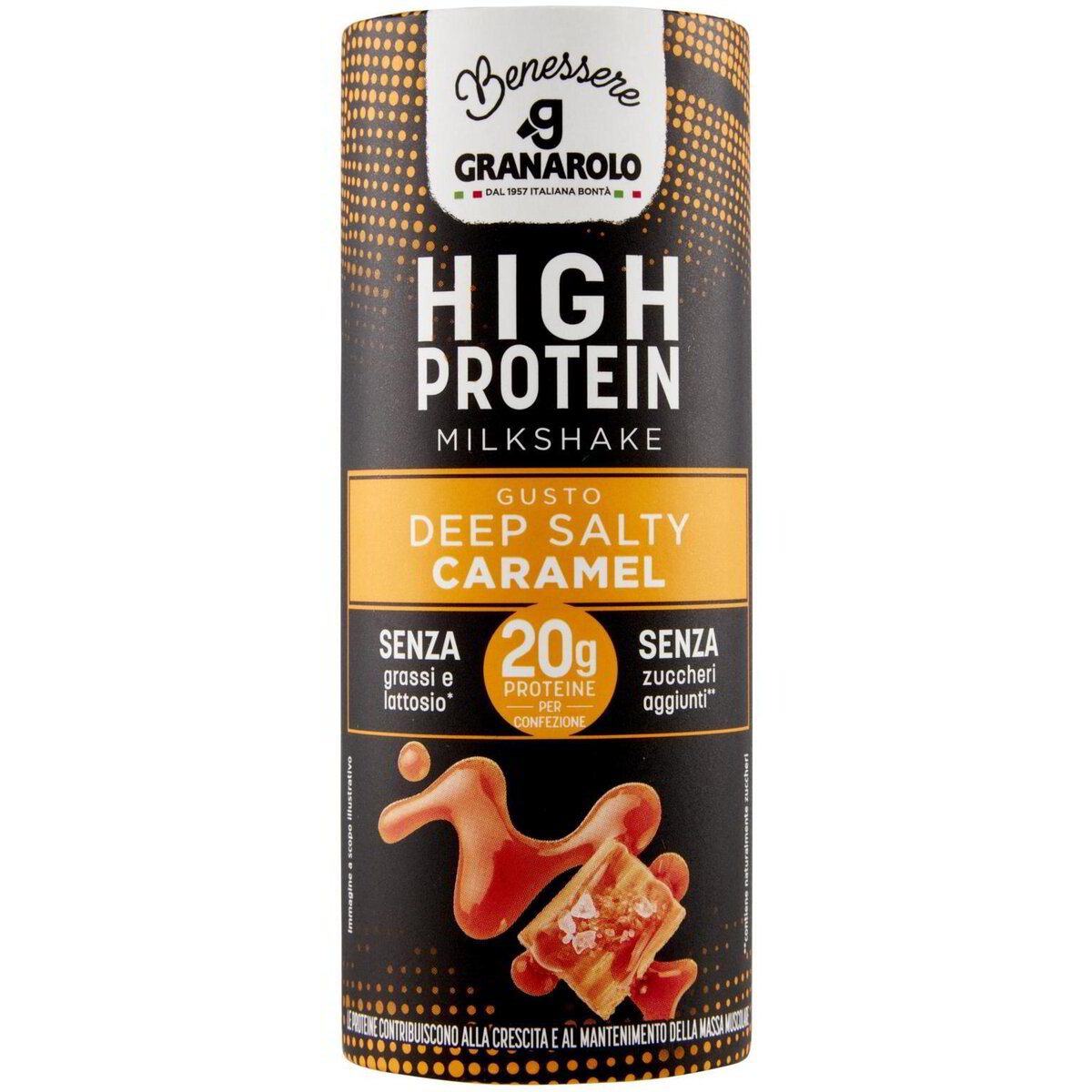 Granarolo Benessere High Protein Milkshake Gusto Deep Salty Caramel 235 ...