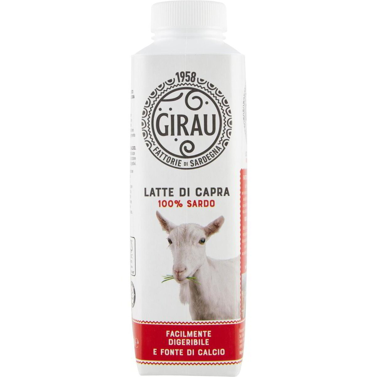 Girau Latte di Capra 100% Sardo 500 ml Girau 500 ml - iper Shop