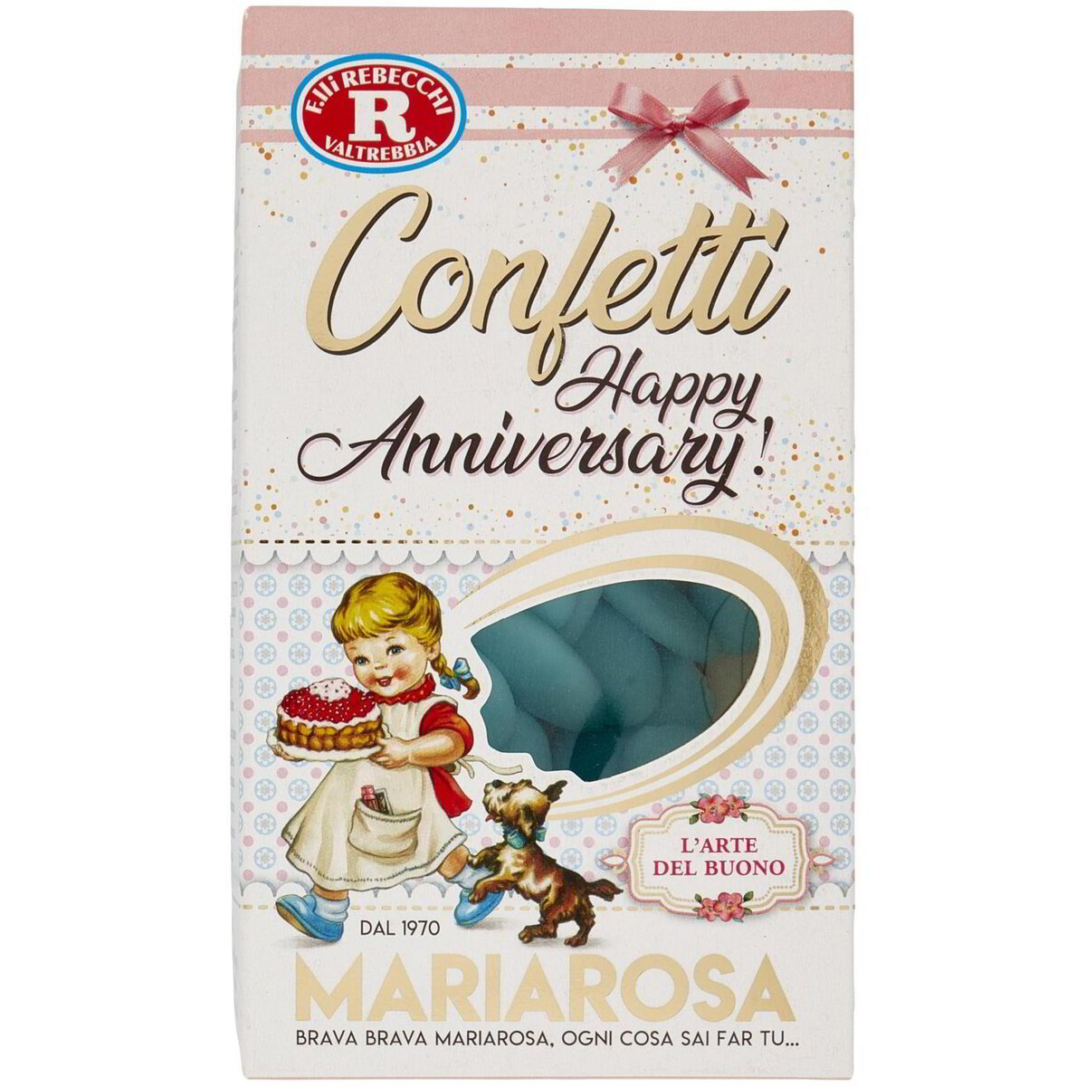 Mariarosa Confetti Happy Anniversary! azzurri al cioccolato 300 g ...