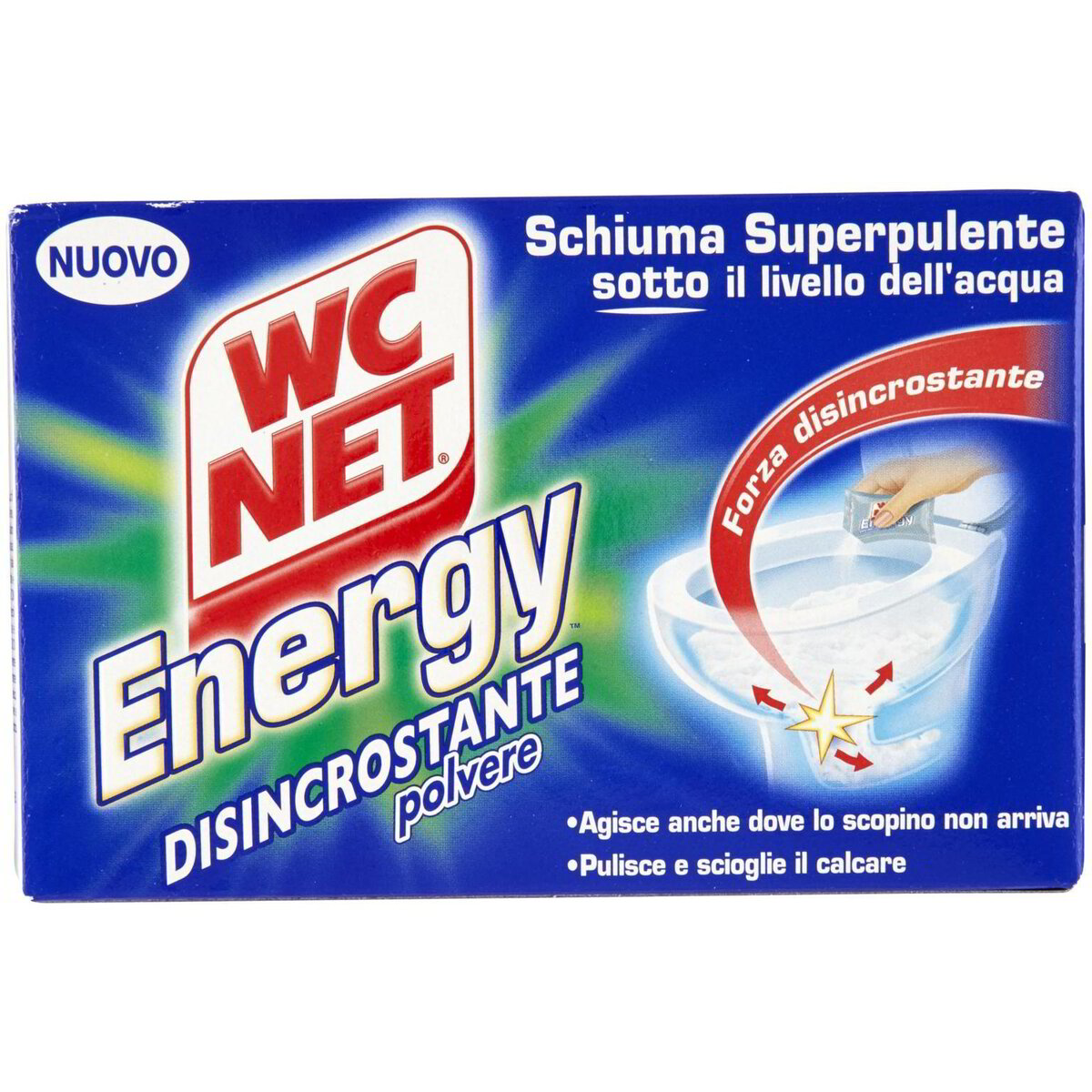 Wc Net Energy Disincrostante polvere 4 Buste x 60 g Wc Net | IperDrive