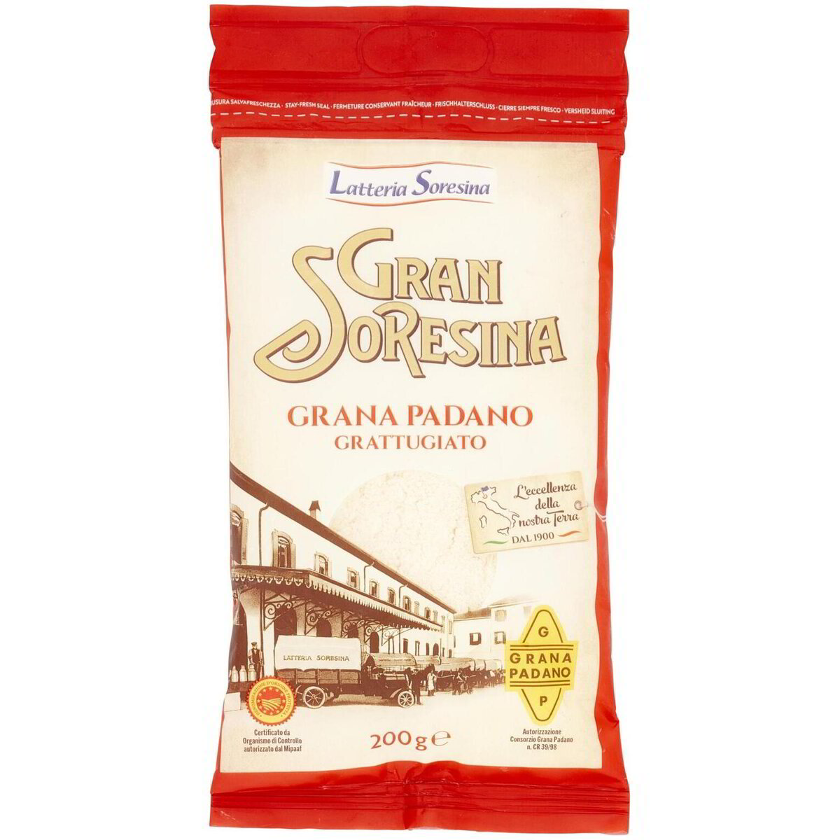 Gran Soresina Grana Padano DOP Grattugiato 200 g Gran Soresina | IperDrive
