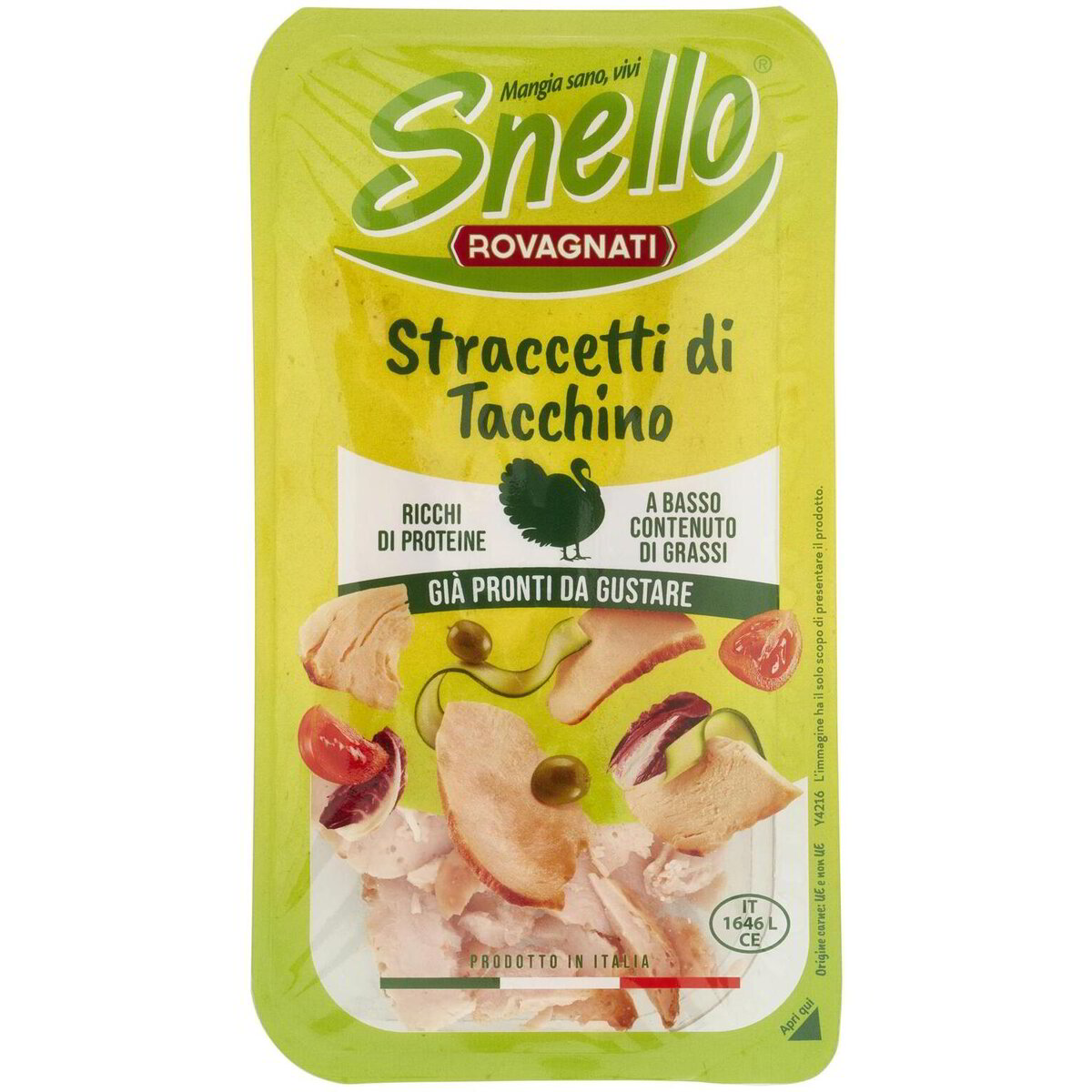 Rovagnati Snello Straccetti di Tacchino 90 g Rovagnati | IperDrive