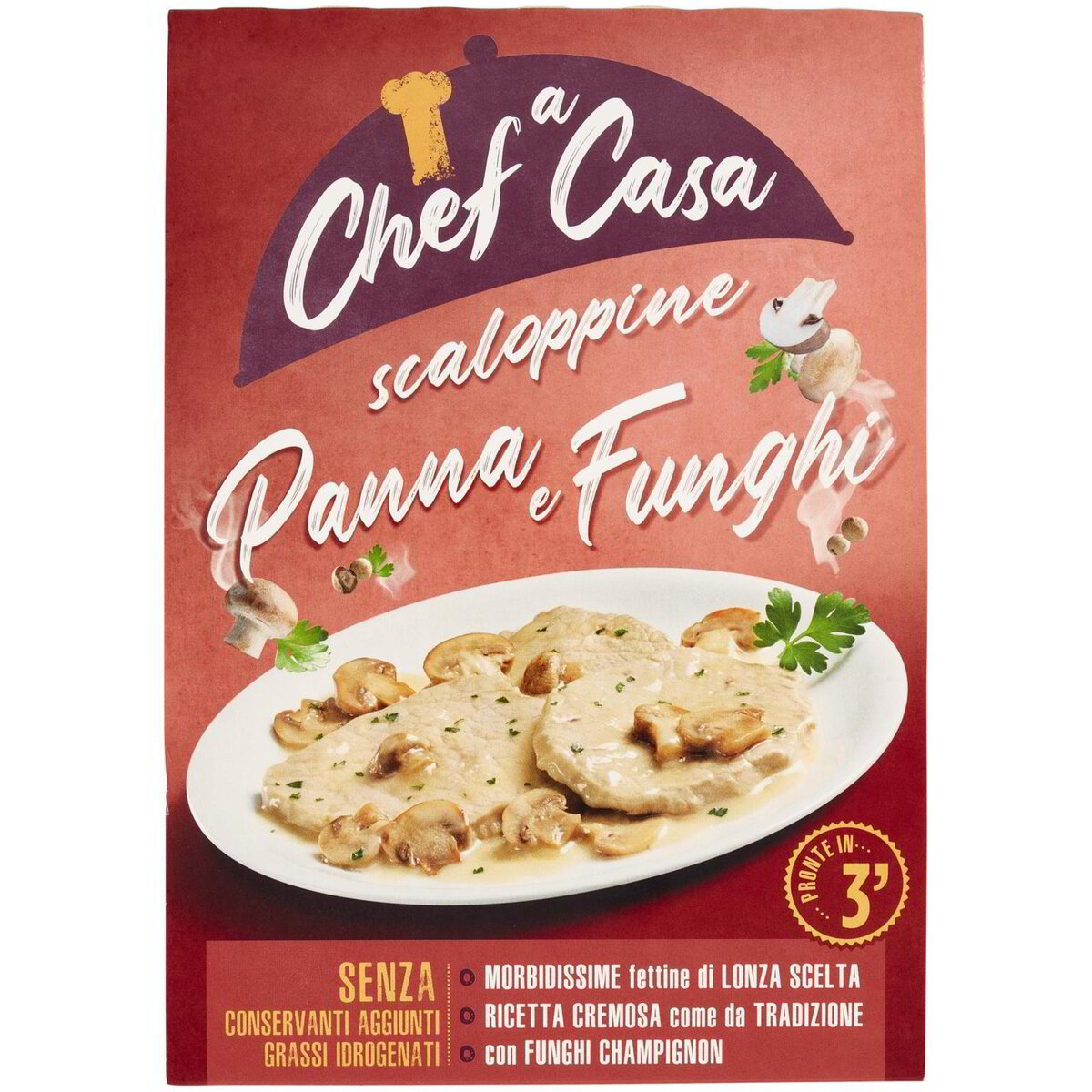 Chef a Casa scaloppine Panna e Funghi 220 g Chef a Casa | IperDrive