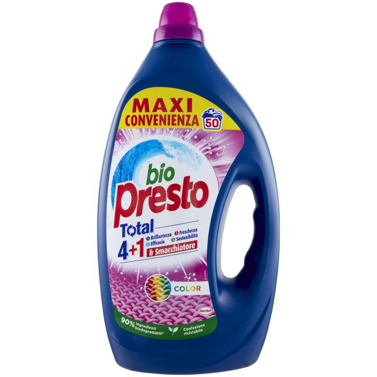 BIO PRESTO Liquido Color 50 Lavaggi 2.250 ml BIO PRESTO Contiene 2 ...