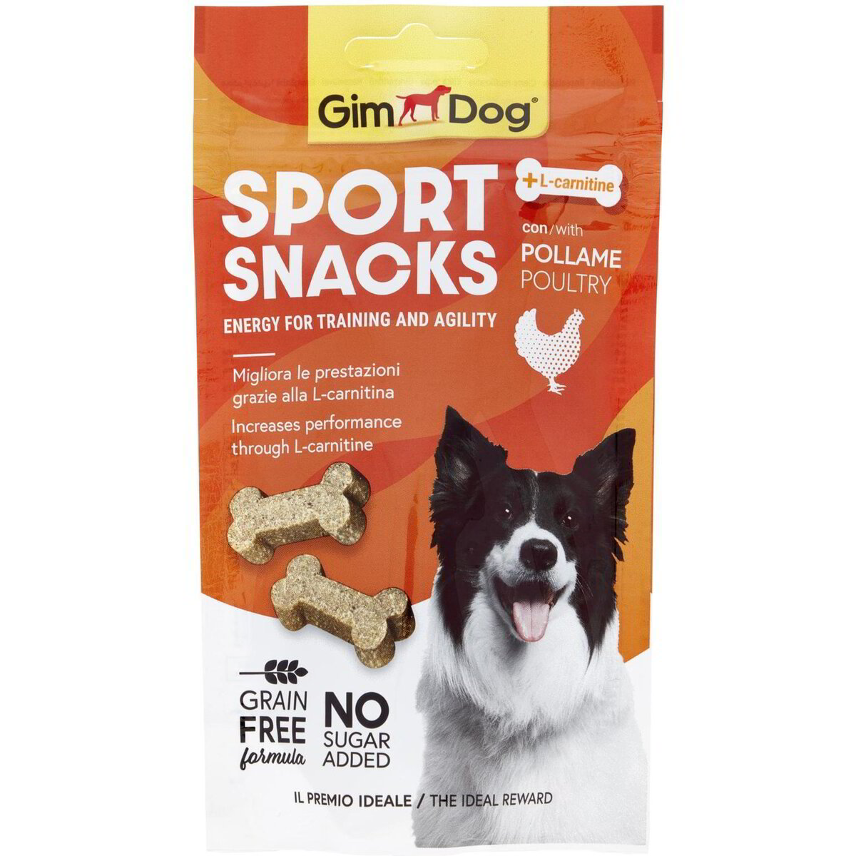GimDog Sport Snacks con Pollame 60 g GimDog - iper Shop