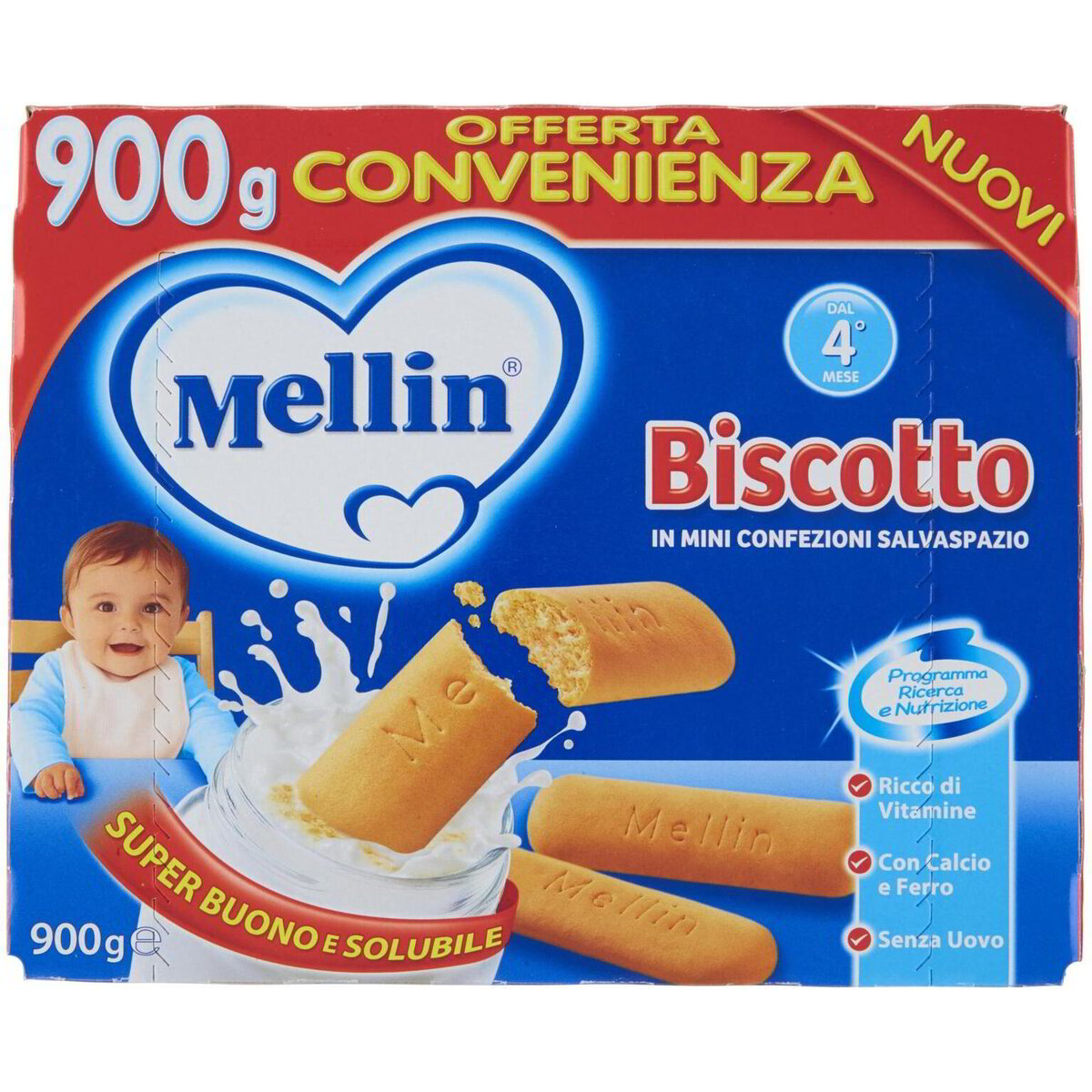 Mellin Biscotto 900 g Mellin | IperDrive