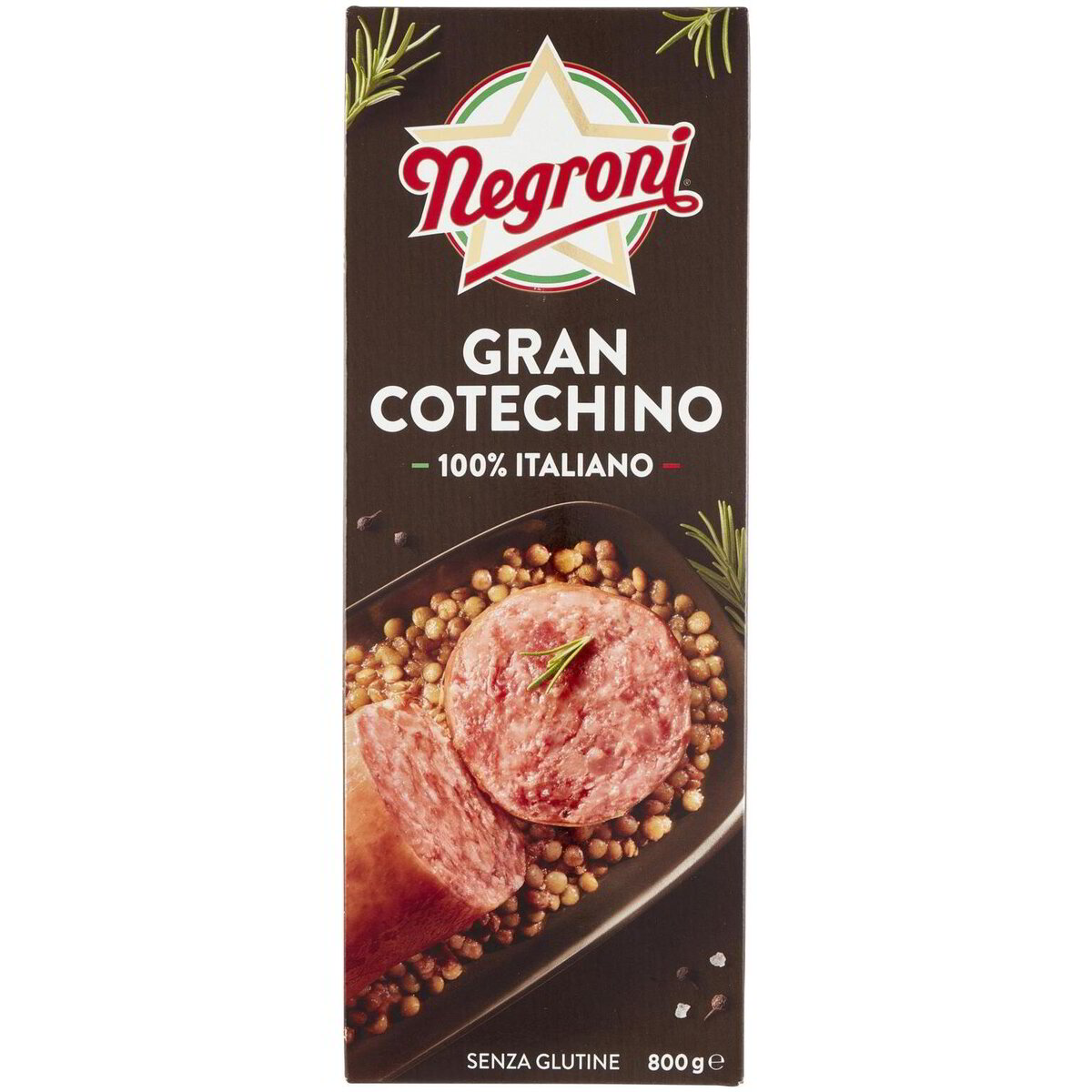Negroni Gran Cotechino 100% Italiano 800 g Negroni | IperDrive