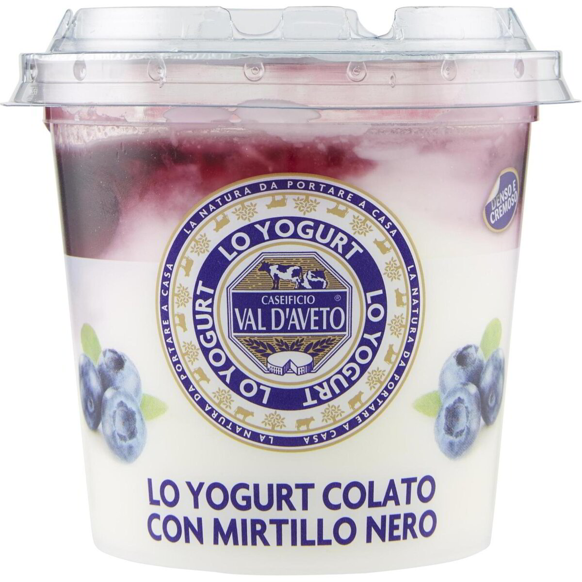 Caseificio Val d'Aveto lo Yogurt Colato con Mirtillo Nero 150 g ...